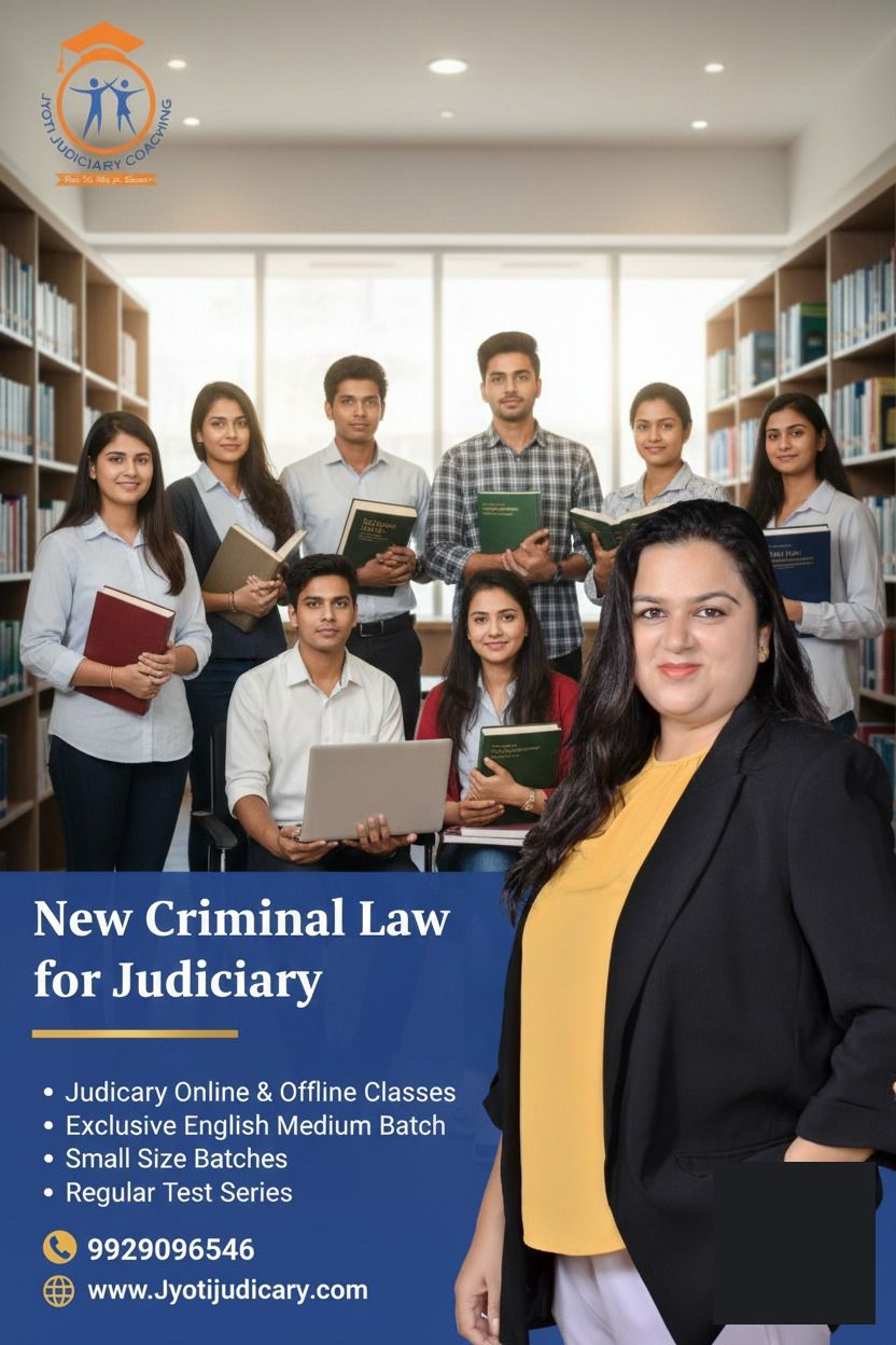 New Criminal Laws for Judiciary Exam (2026–27): Complete Guide to BNS ...